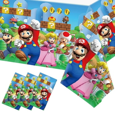 Super Mario Plastic Party Rectangle Table Cover, 54" x 96" - Walmart.com