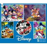 Ceaco - 5 in 1 - Disney Classics - Multipack Jigsaw Puzzles 300/500/700 ...