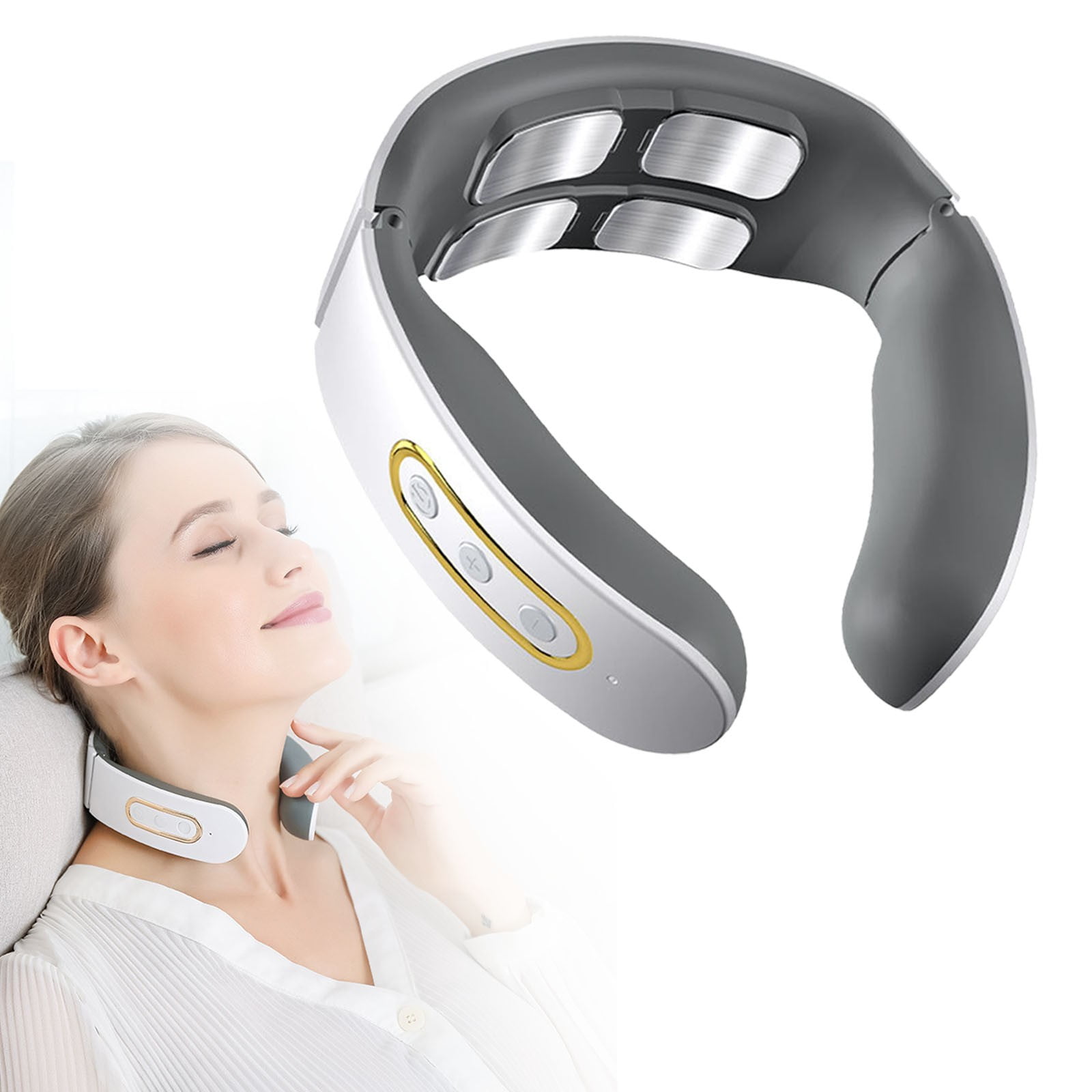 Click here for Luluganb Cordless Neck Massager 6 & 9 Intensity Le... prices