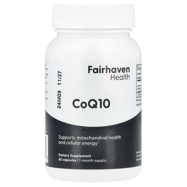 Suplemento Fairhaven Health Co-Q10 100 mg 60 cápsulas | Bodega Aurrera en línea