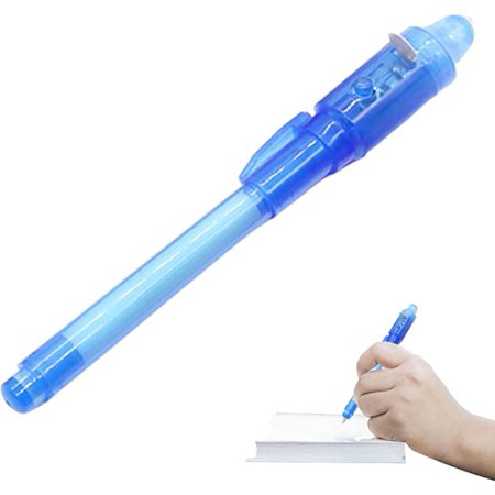 Invisible Ink Pen Maker - Latest Spy Pen | Kids Spy Message Pen with UV ...