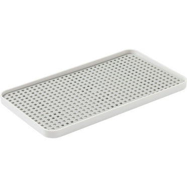 Rubbermaid FG1182MACLR Large Clear Drain-Away Tray - Walmart.com