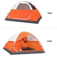 4/6 Person Tent Waterproof Lightweight Portable Backpacking Tent for ...