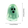 30Pcs Halloween Mini Ghosts Figures, Small Little Resin Ghost, Tiny ...