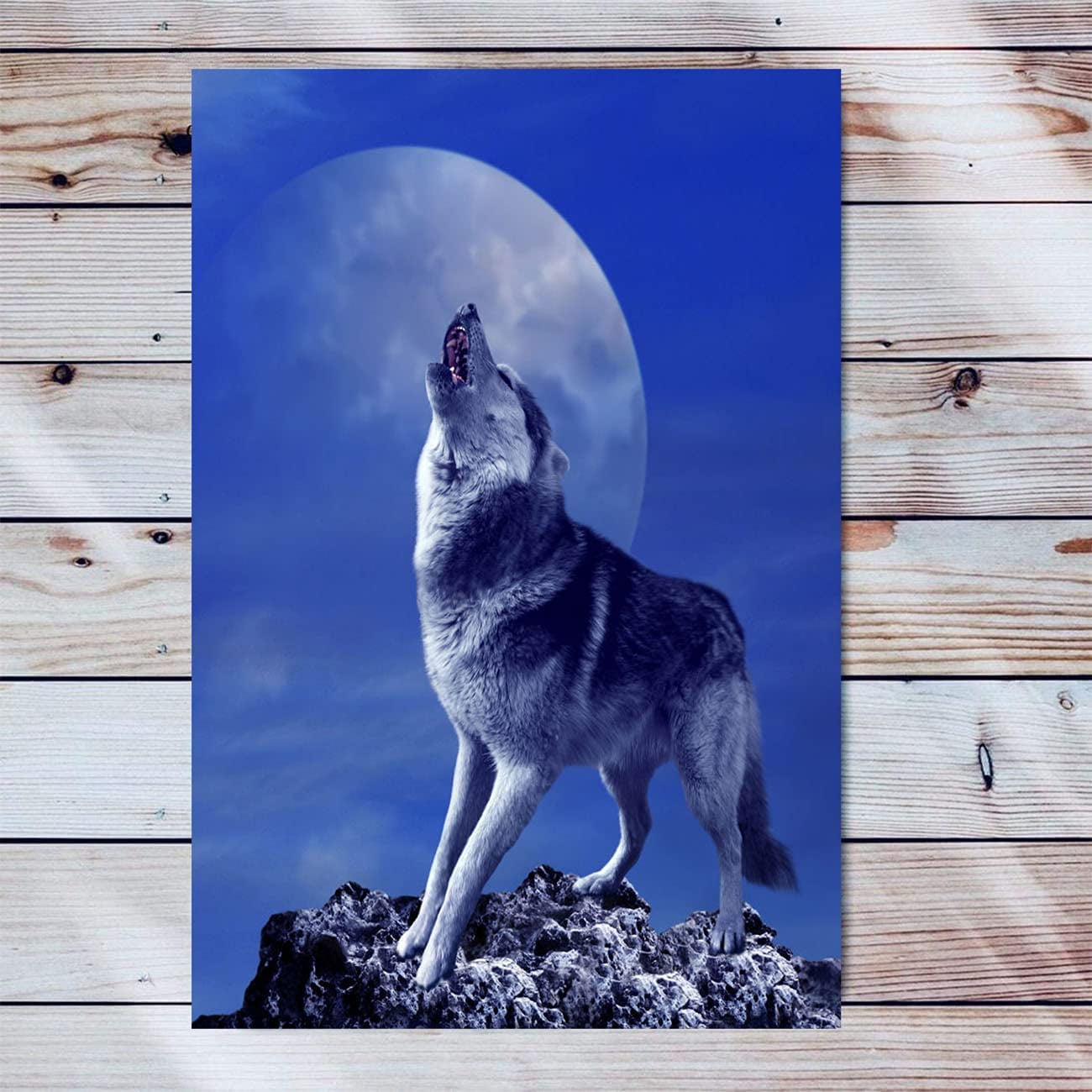 Wolf Moon Painting