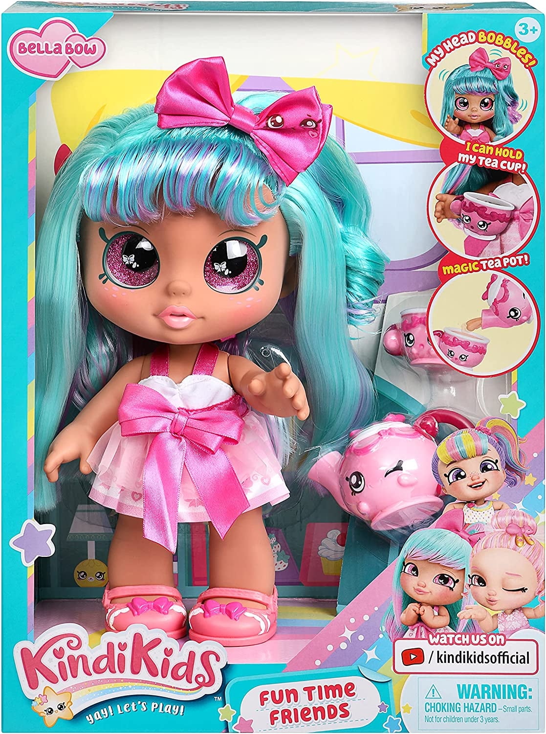 Boneca Kindi Kids Amigos Fun Time - Boneca de brinquedo Pré-Escola ...