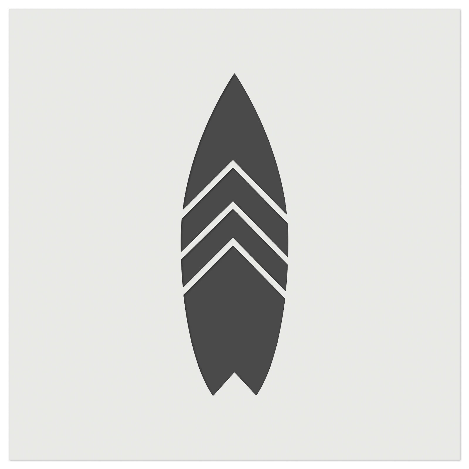 Stylish Surfboard DIY Cookie Wall Craft Stencil - 9.0 Inch - Walmart.com