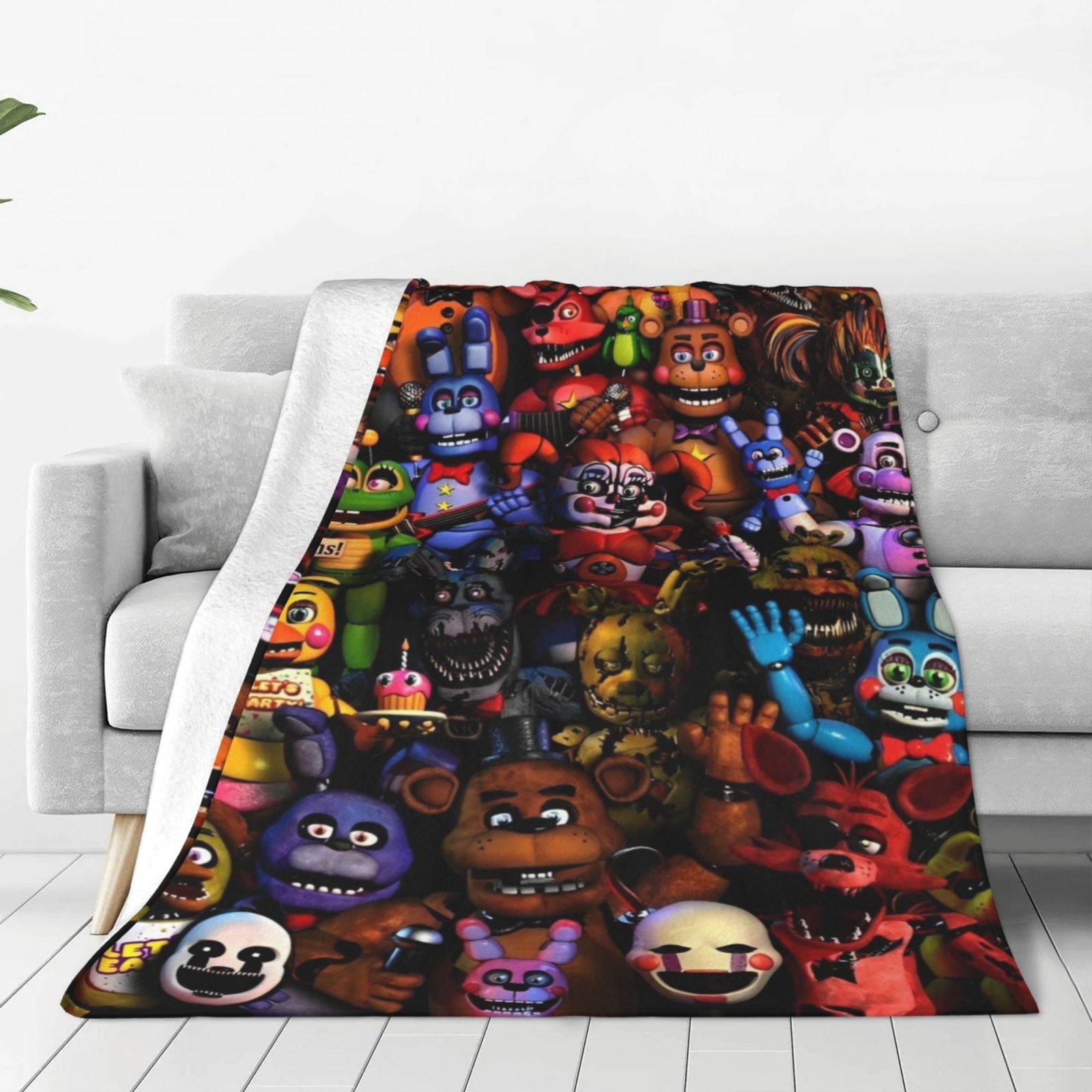 Click here for Five Nights At Freddys Throw Blanket Couch Bed Sof... prices