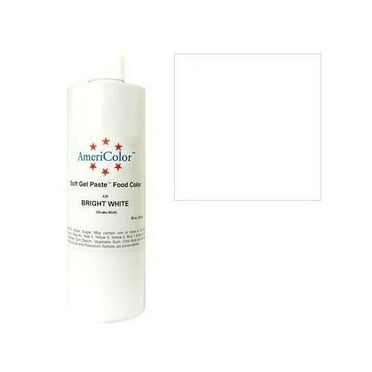 Chefmaster Food Coloring Paste, Liquid Whitener, White, 16 Ounce ...