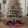Defioc Colorful Wolf Head for Christmas Tree Skirt Snowman Xmas Tree ...