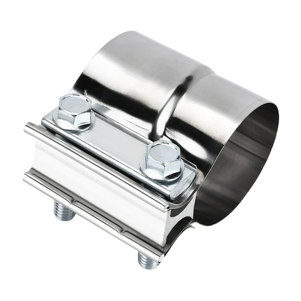 Exhaust Clamp Band,2.5in Stainless Steel Universal Exhaust Clamp ...