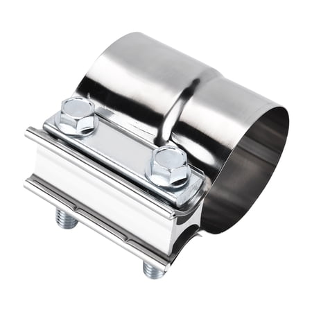 Exhaust Clamp Band,2.5in Stainless Steel Universal Exhaust Clamp ...