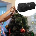 Christmas Tree Storage Bag Zippered Holiday Container Tear Resistant ...