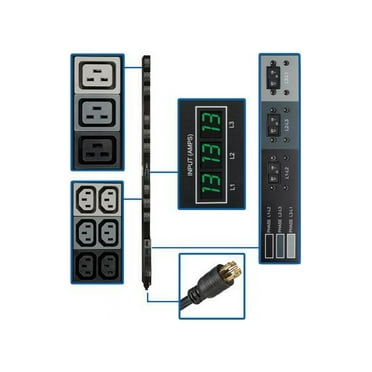 Tripp Lite PDUMH20NET Switched Metered 16-Outlet PDU - Walmart.com