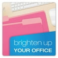 Colored File Folders, 1/3-Cut Tabs, Legal Size, Pink/light Pink, 100 ...