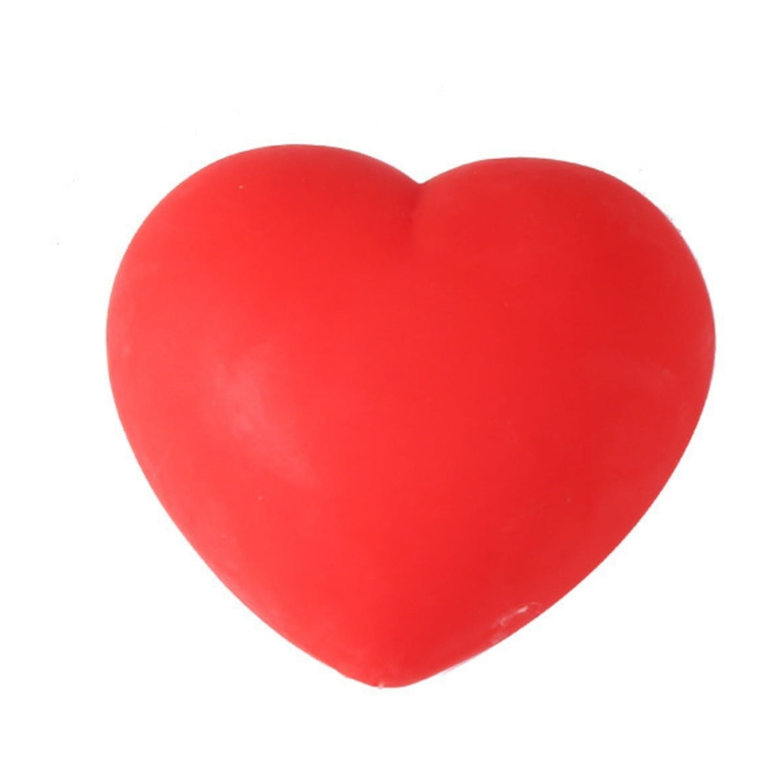 Juguete antiestrés TPR Corazón Rojo - Gel blando - En forma de corazón ...