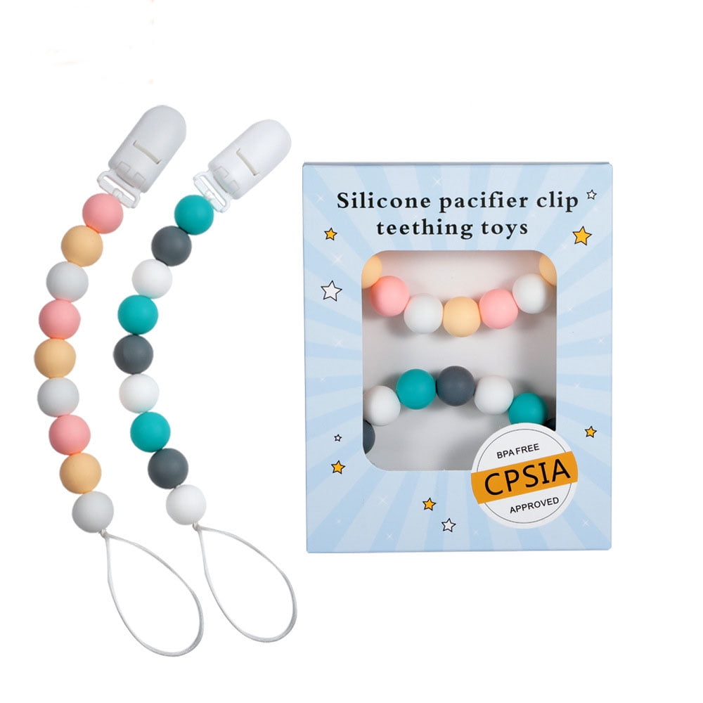 Click here for Babarla 2 Pack Pacifier Clip silicone Binky Teethe... prices