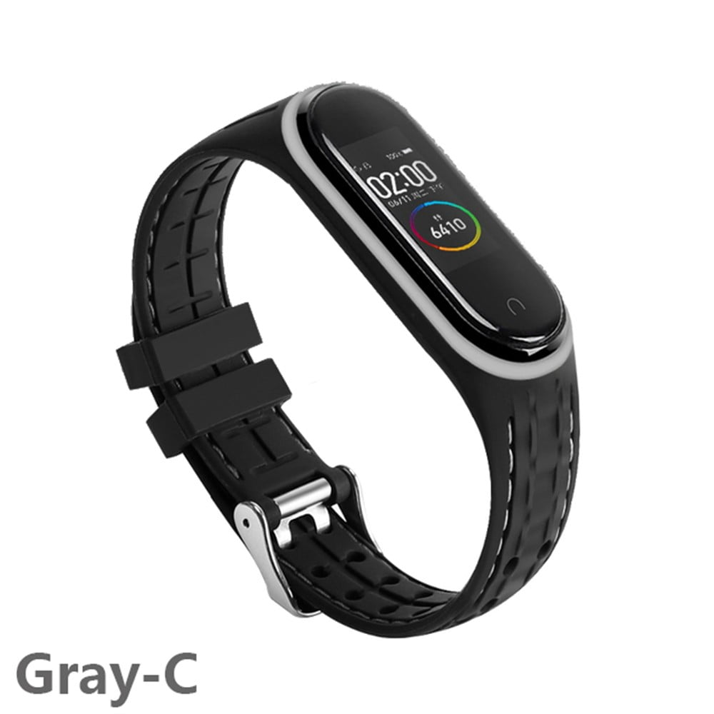 EIHAIHIS Silicone Strap For Xiaomi Mi band 6 7 Bracelet Sport belt ...