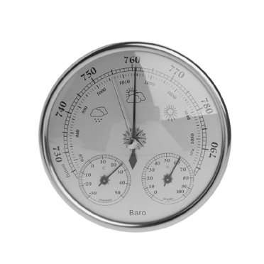 Precision Barometer 3.25 inch Gray Scale - Walmart.com
