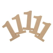 MDF Classic Font Wood Letters & Numbers 9.5"-& - Walmart.com