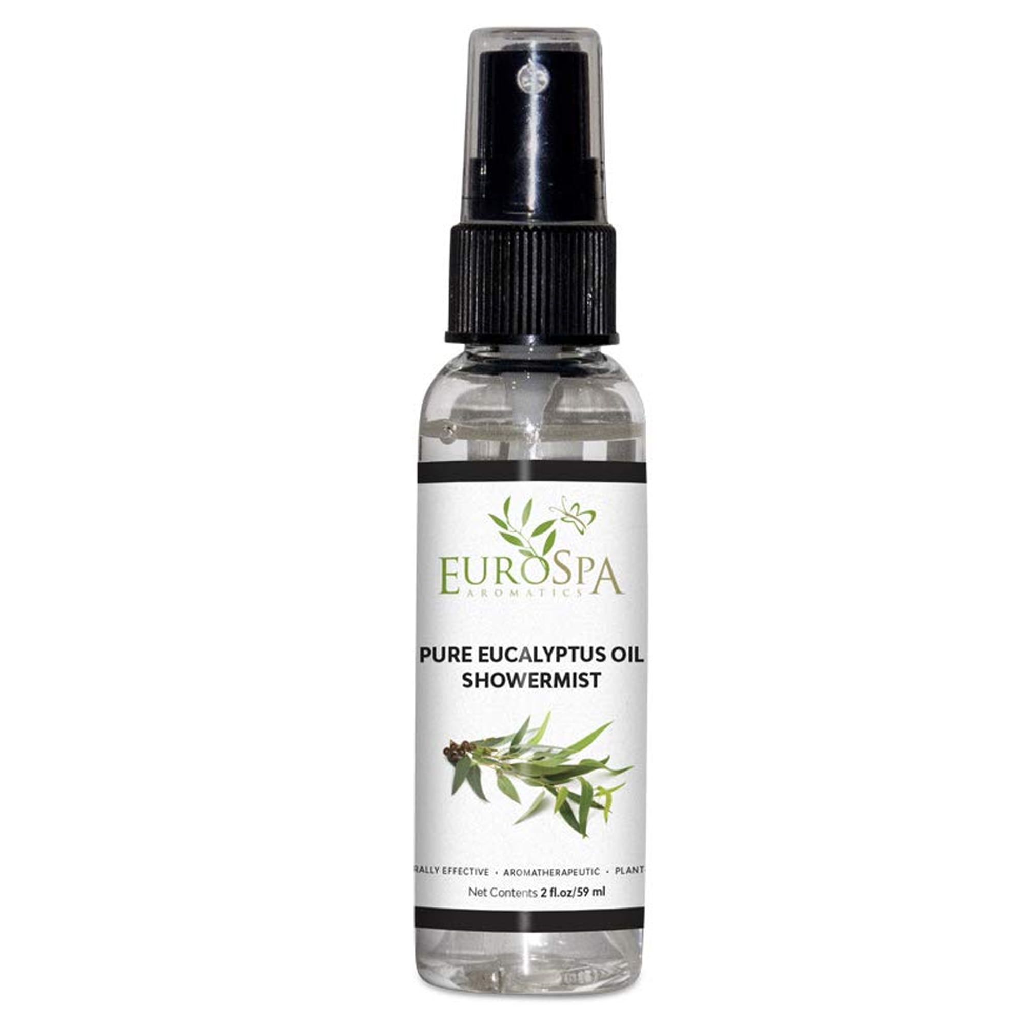EuroSpa Aromatics Pure Eucalyptus Oil Shower Mist Spray Aromatherapy 2 ...