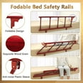 Bed Rails for Elderly Adults Safety Side Guard Assist Rail Foldable Bed ...