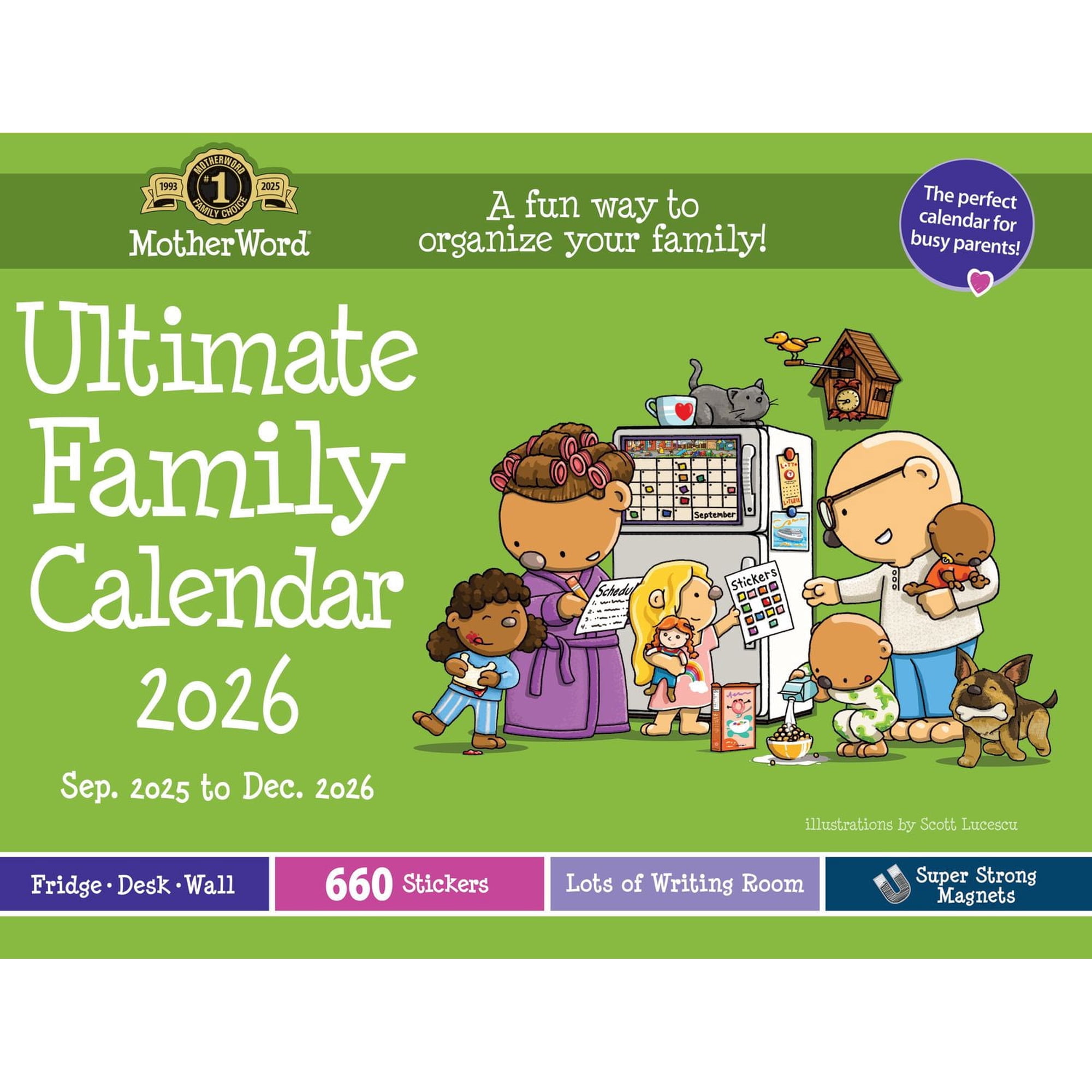 Click here for 2026 Motherword Ultimate Family  Large Desk/Wall C... prices