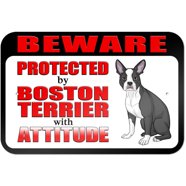 Beware Protected by Beagle with Attitude Sign - Walmart.com