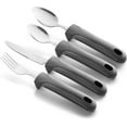 Adaptive Cutlery Set for Elderly, Arthritis, Parkinson’s - Wide ...