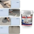 High-Gloss Marble Effect Epoxy Floor Coating, Water Based Floor Paint ...