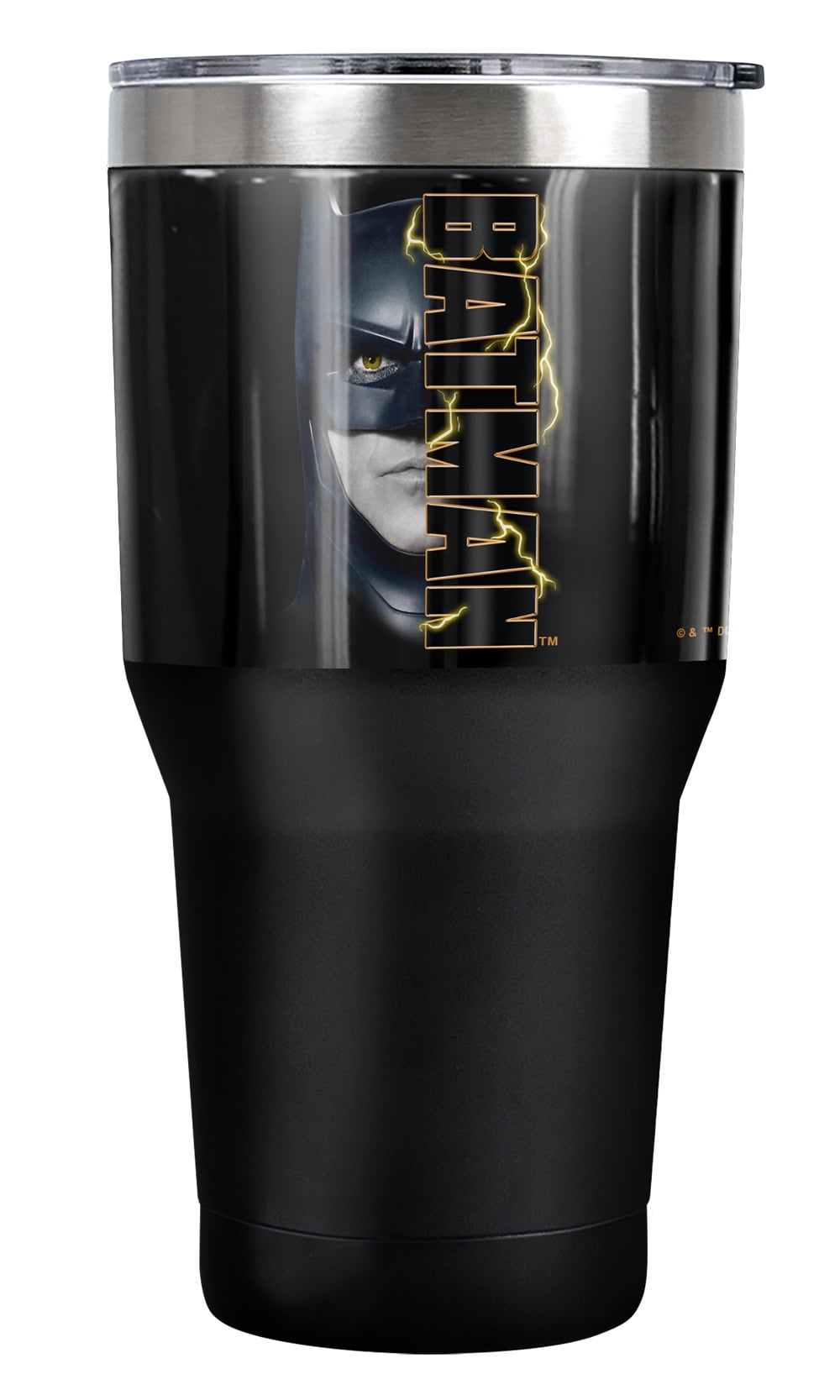The Flash Official Batman 30 oz Travel Tumbler, Stainless Steel, Vacuum ...