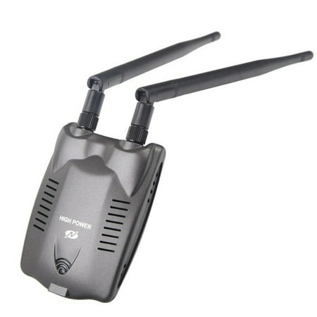 Stable 400m WIFI Receiver USB Wifi Adapter Long Range Dual Wifi Antenna ...