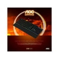 AOC Gaming RGB Mechanical Keyboard, 104-Key Outemu Blue Switches, Full ...