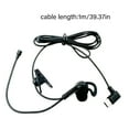 AOOOWER 3.5mm/Type C Single-Side Earphones Mono in Ear Earbud Headphone ...