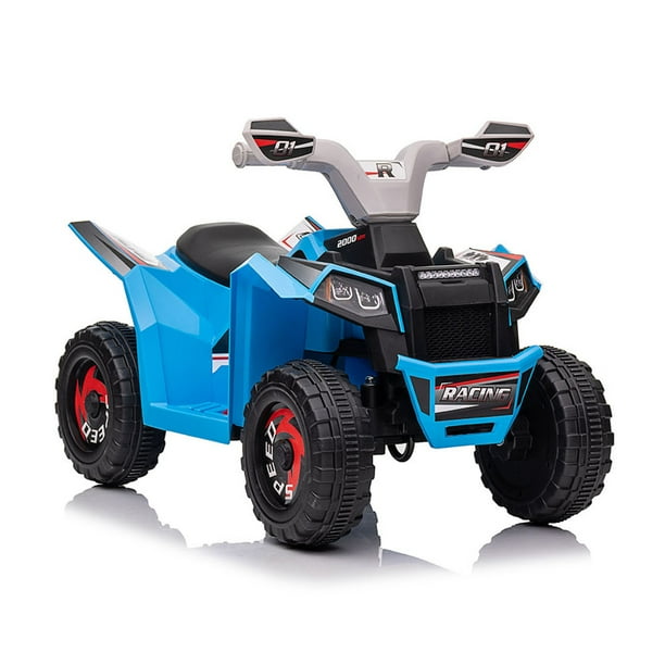 Mini Cuatrimoto Eléctrica Azul Montable Infantil Recargable | Bodega Aurrera en línea