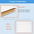 White Shipping Boxes 13x10x2" 30 Pack - Corrugated Cardboard Box ...