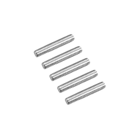 Uxcell Fully Threaded Rod M4 x 20mm 0.7mm Thread Pitch 304 Stainless ...