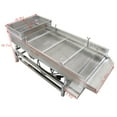 INTSUPERMAI Double Motor Linear Vibrating Screen Wheat Flour Sieve ...