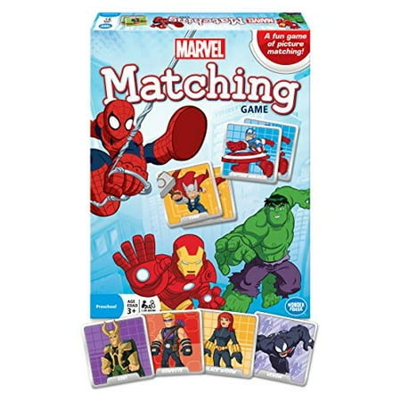 Wonder Forge Marvel Matching Game for Boys and Girls Age 3 to 5 - A Fun ...