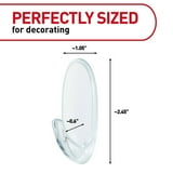 Command Clear Hooks, Medium, 6 Hooks, 12 Strips/Pack - Walmart.com