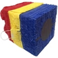 Multicolor Building Block Pinata, Red Top, Size 14x12x10, Holds 4-7 ...