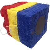 Multicolor Building Block Pinata, Red Top, Size 14x12x10, Holds 4-7 ...