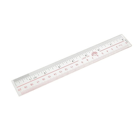 Straight Ruler 20cm 8 Inch Metric Measuring Tools | Walmart Canada