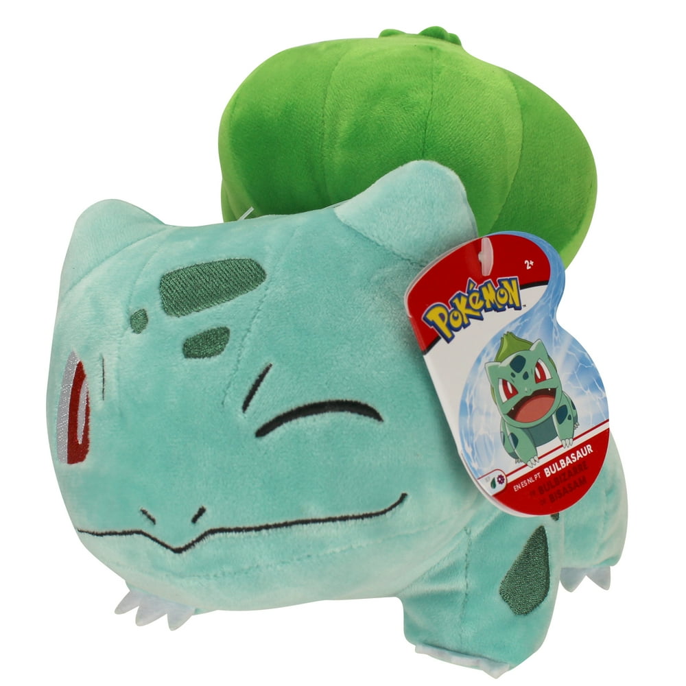 Pokemon 8IN Plush Kanto Bulbasaur - Walmart.com - Walmart.com