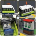 Ylutex Italian Marconi Express Light Rail Train Building Block Set ...