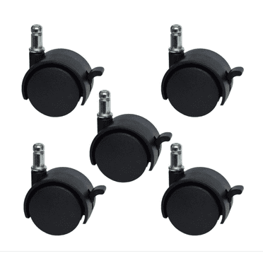 Tech Team Heavy Duty Locking Bed Casters with Wide Metal Attachable ...