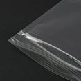 100 pc Polypropylene Zip Top Bags Top Seal Resealable Bags Clear 11x9cm ...