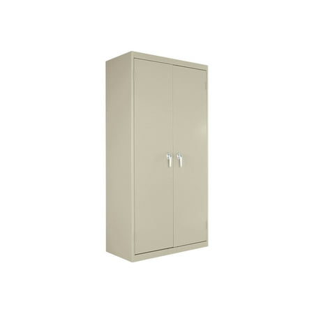 Alera Economy Assembled Storage Cabinet - Cupboard - 4 shelves - 2 ...