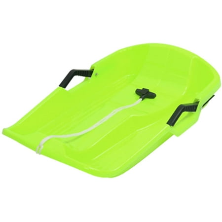 Snow Sleds Toboggan Sled with Handles and Pull Ro, Plastic Downhill ...