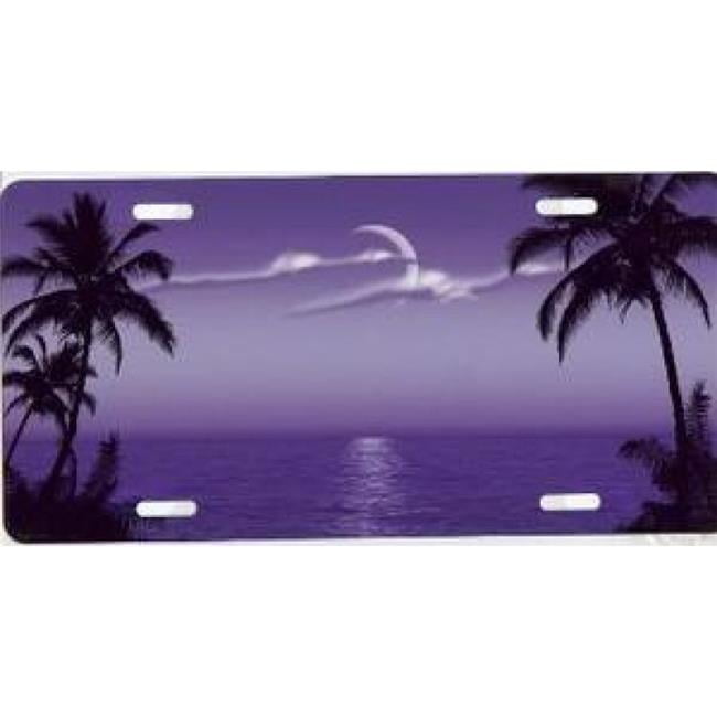 212 Main T2025K 6 x 12 in. Purple Scenic License Plate, Free ...